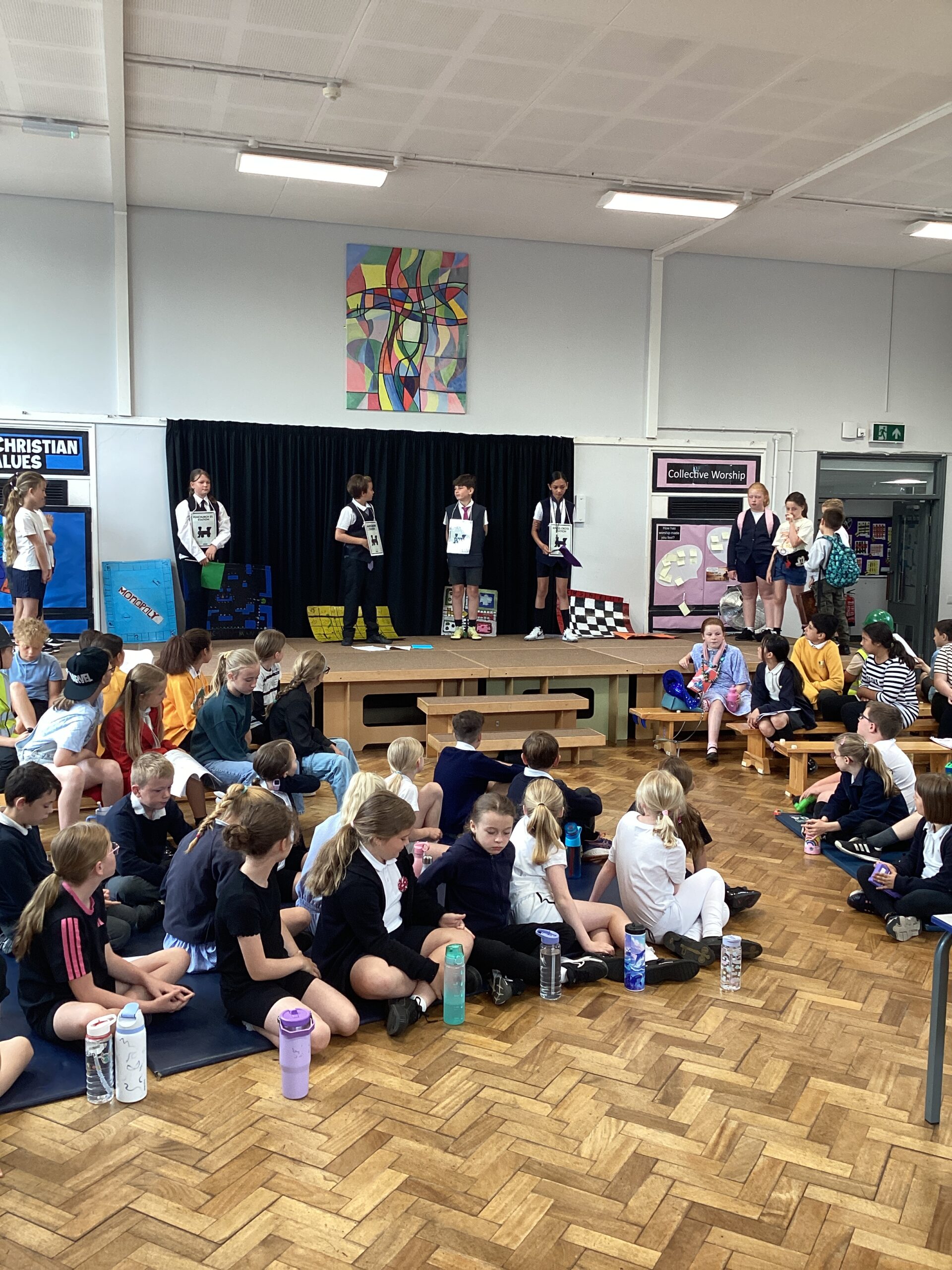 KS2 production - St James' Primary School, Wetherby
